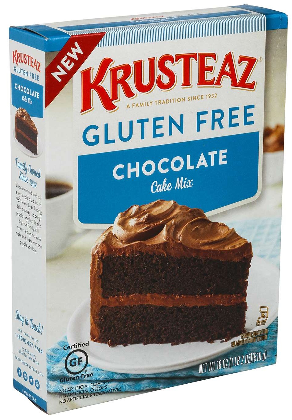 Krusteaz Gluten Free Chocolate Cake Mix Case | FoodServiceDirect