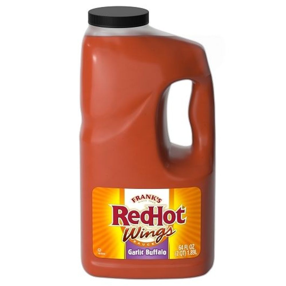 Frank's Redhot Garlic Buffalo Wing Sauce, 0.5 Gallon