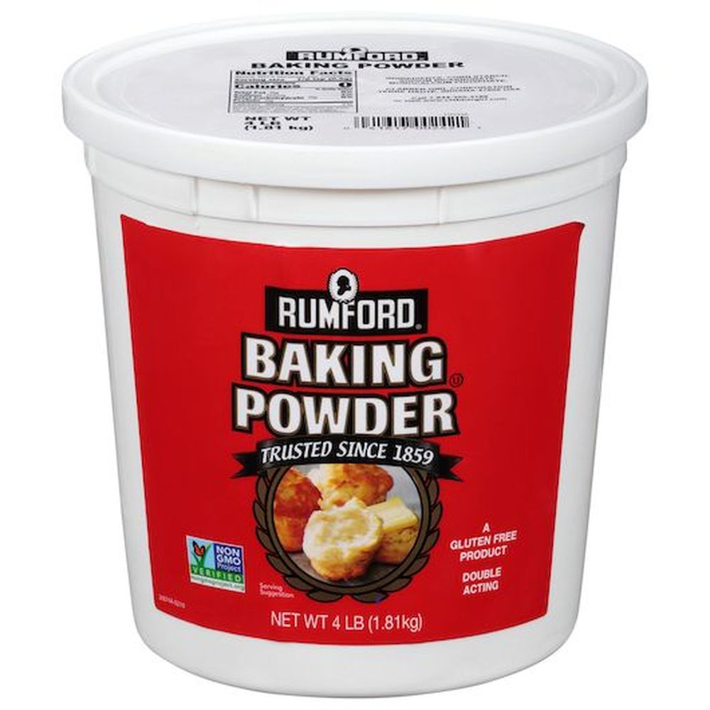 Rumford Double Acting Baking Powder, 4 Pound -- 6 per case