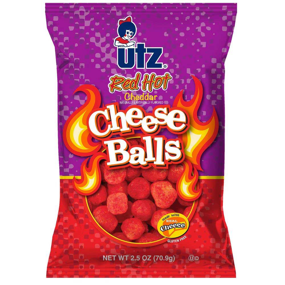 Utz Red Hot Cheese Balls Case | FoodServiceDirect