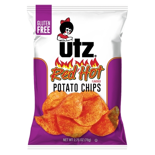 Utz Red Hot Potato Chips Case | FoodServiceDirect
