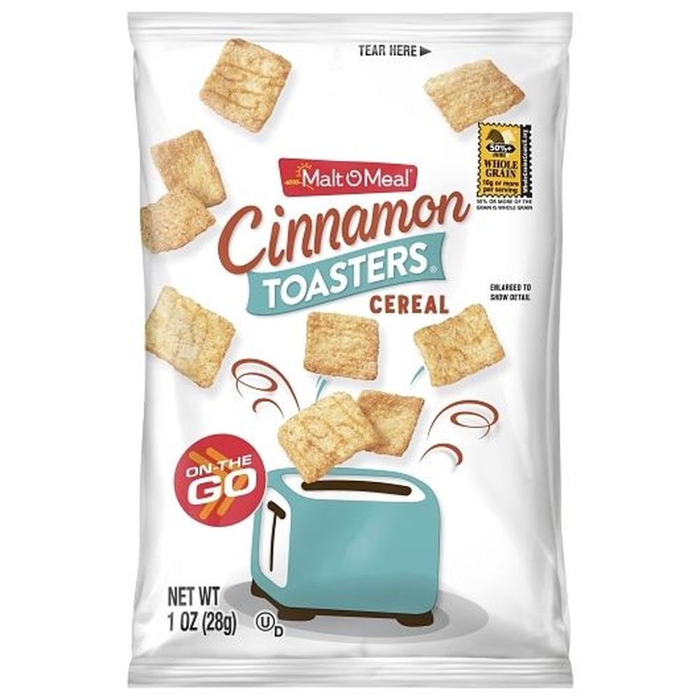 Malt O Meal Cinnamon Toasters Cereal, 1 Ounce -- 96 per case