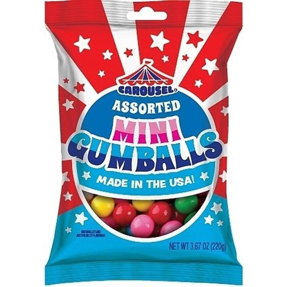 Carousel Mini Penny Gumballs | FoodServiceDirect