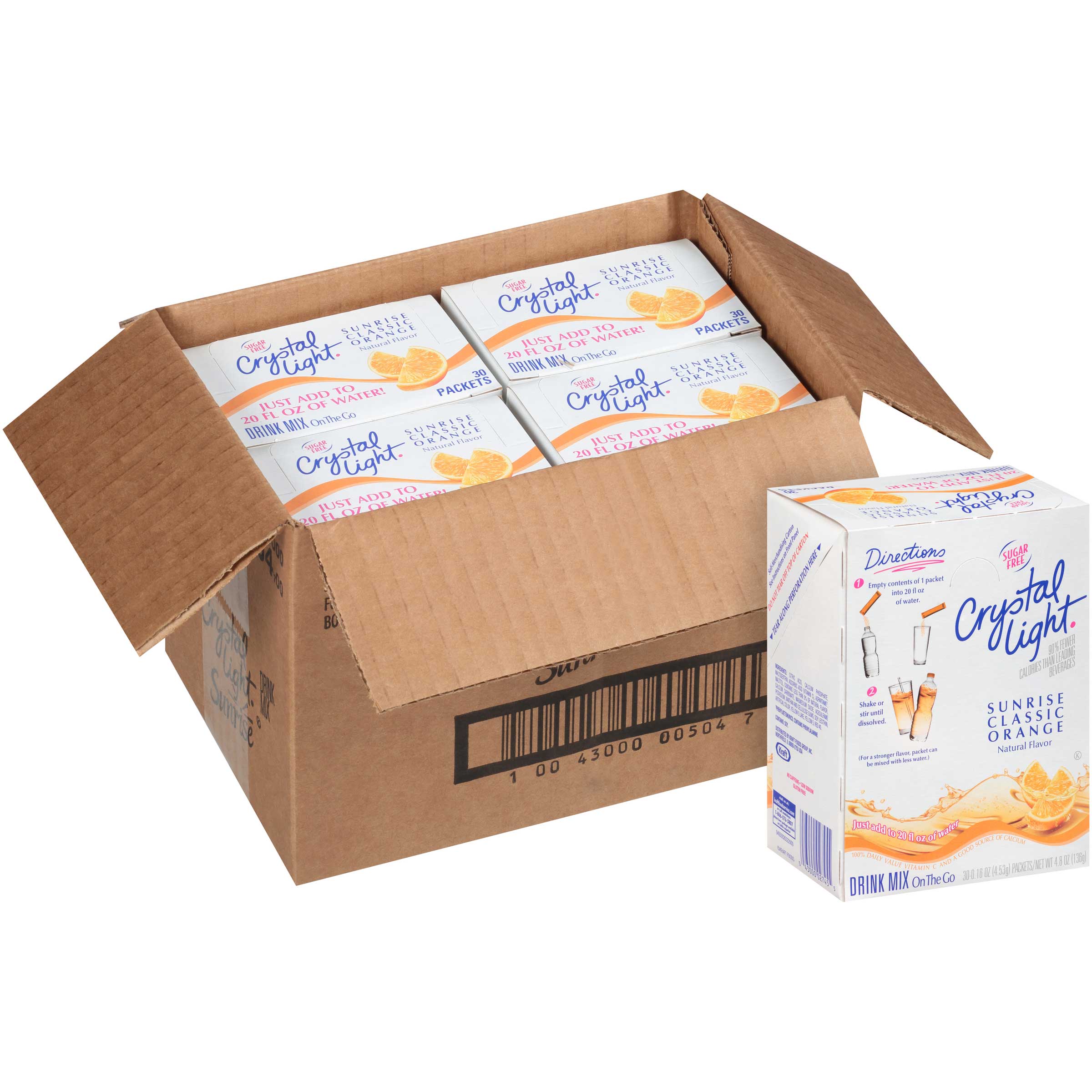 Crystal Light Orange Drink Mix Case | FoodServiceDirect