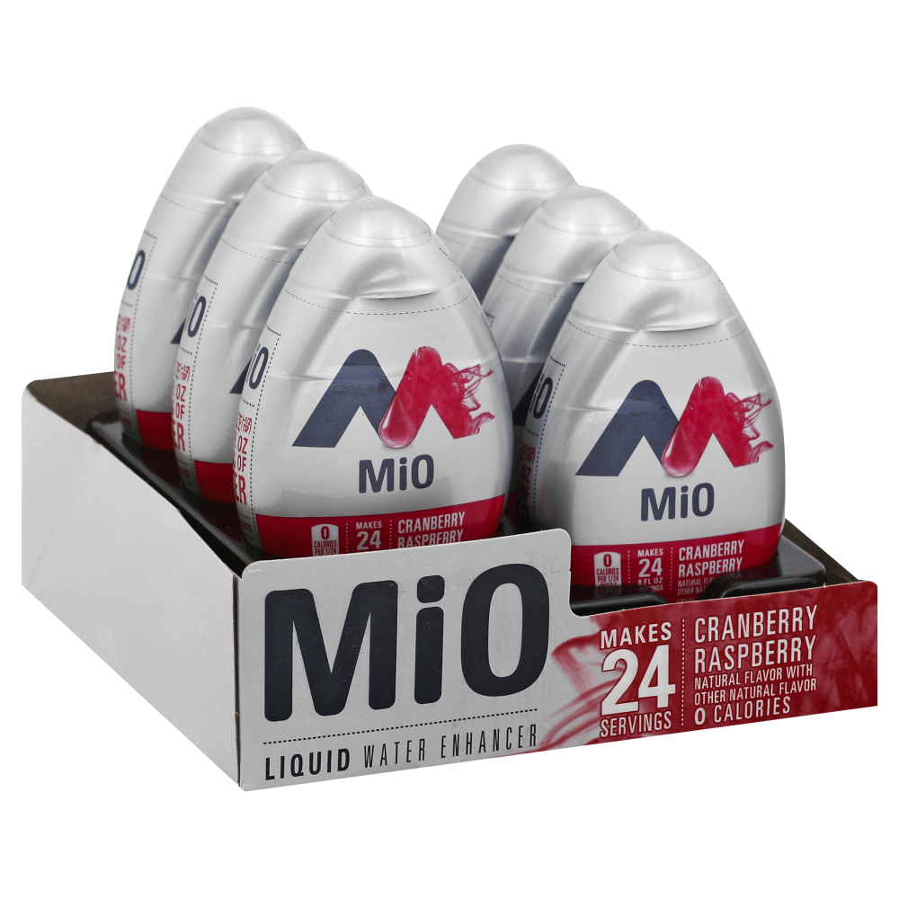 MiO Cranberry Raspberry Liquid Water Enhancer Case | FoodServiceDirect