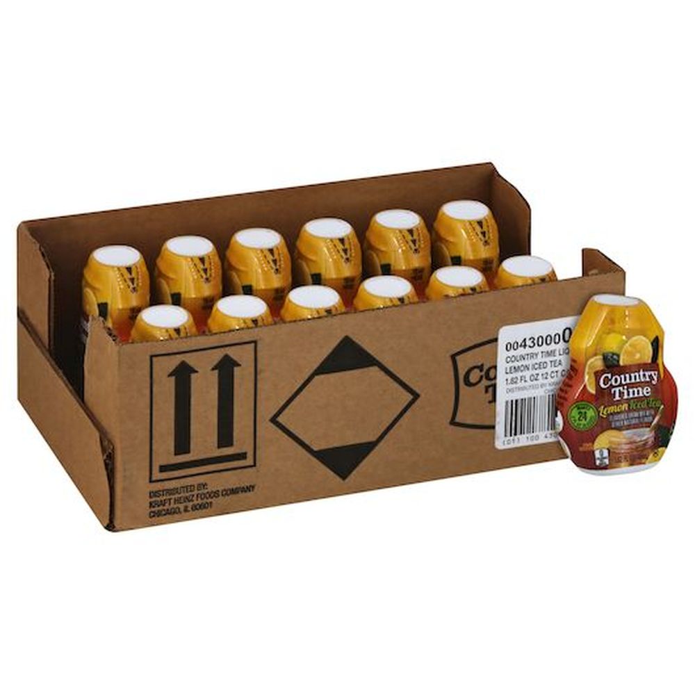 Country Time Liquid Concentrate Lemon Iced Tea Case | FoodServiceDirect
