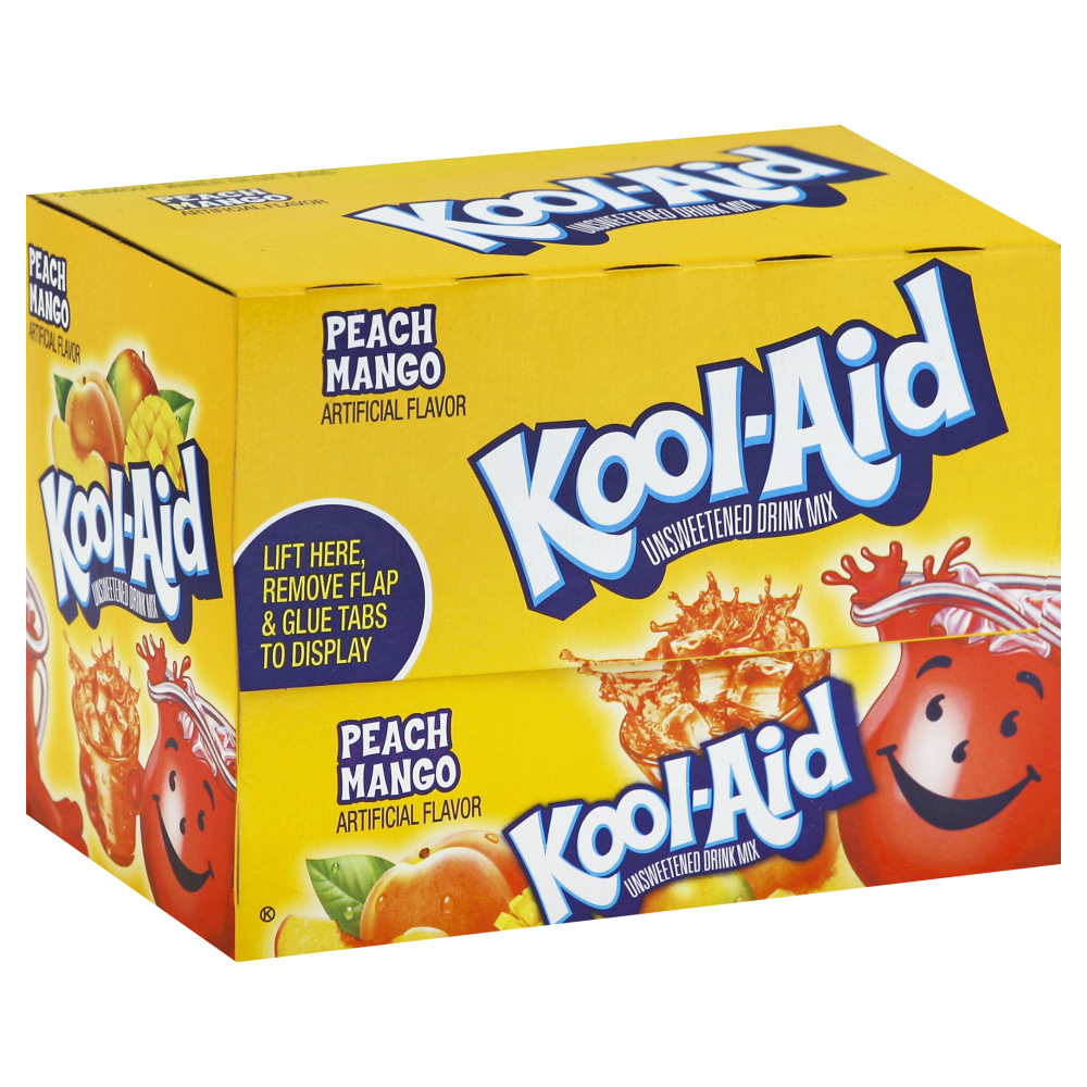 Kool-Aid Peach Mango Drink Mix Case | FoodServiceDirect