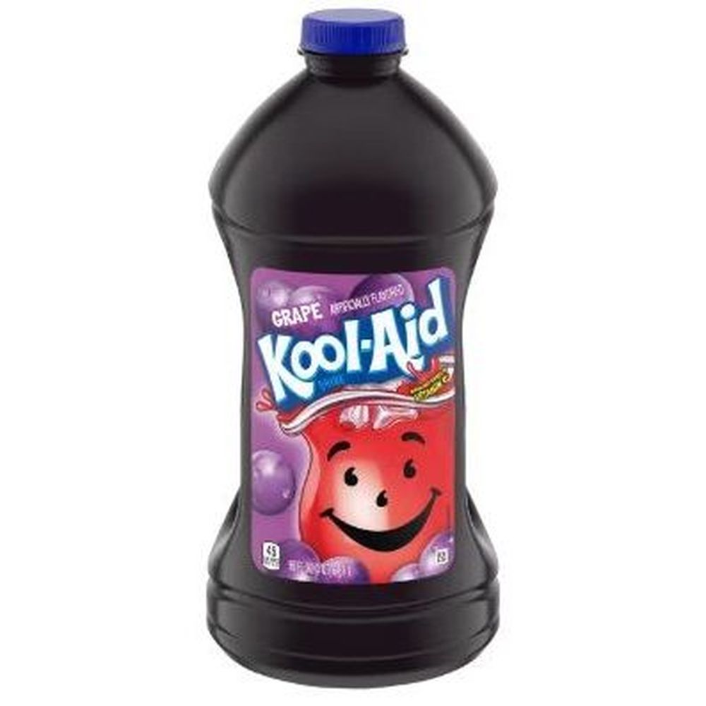Kool Aid Grape Ready To Drink Soft Drink, 96 Fluid Ounce -- 6 per case