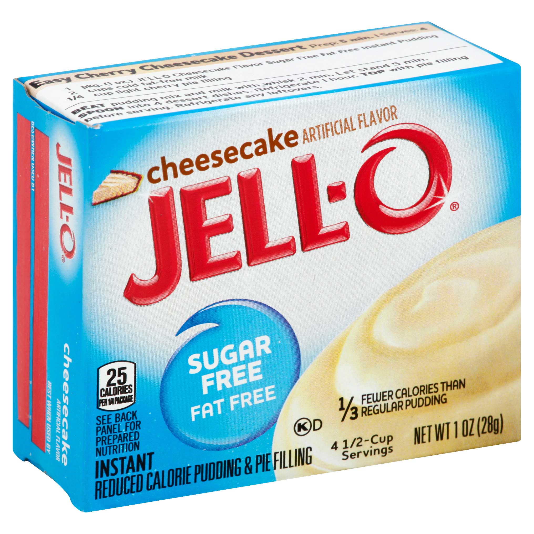 Jello Cheesecake Instant Pudding and Pie Filling, 1 Ounce -- 24 per case.