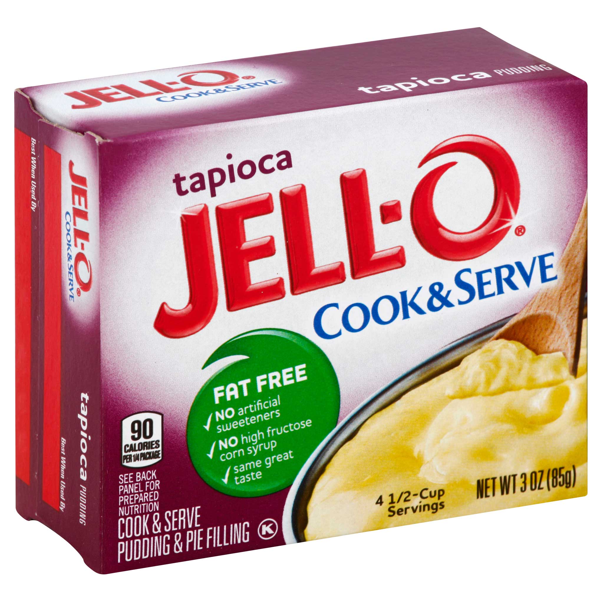 Jello Fat Free Tapioca Gelatin,3 Ounce --24 Case | FoodServiceDirect ...