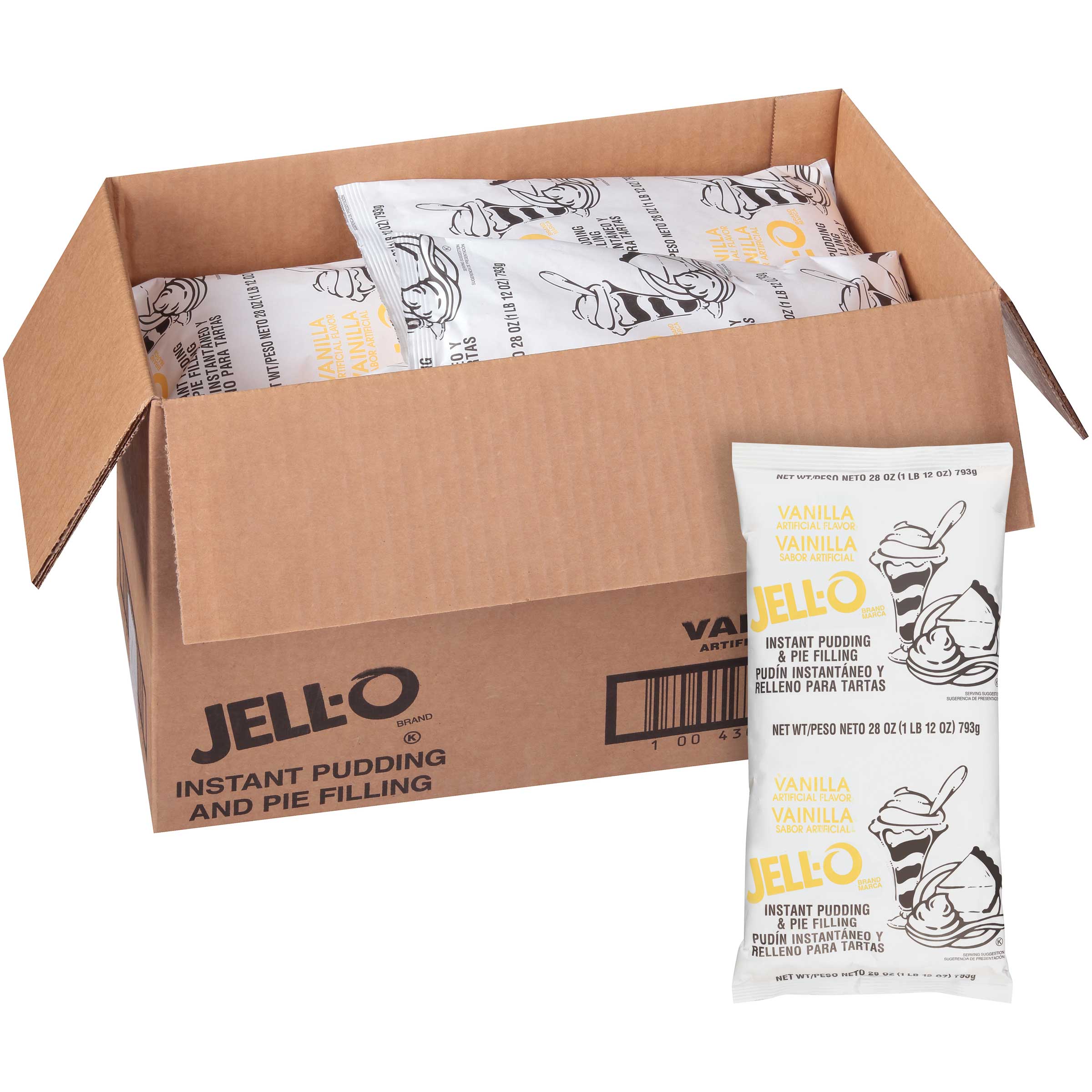 JELL-O Vanilla Pudding and Pie Filling Case | FoodServiceDirect