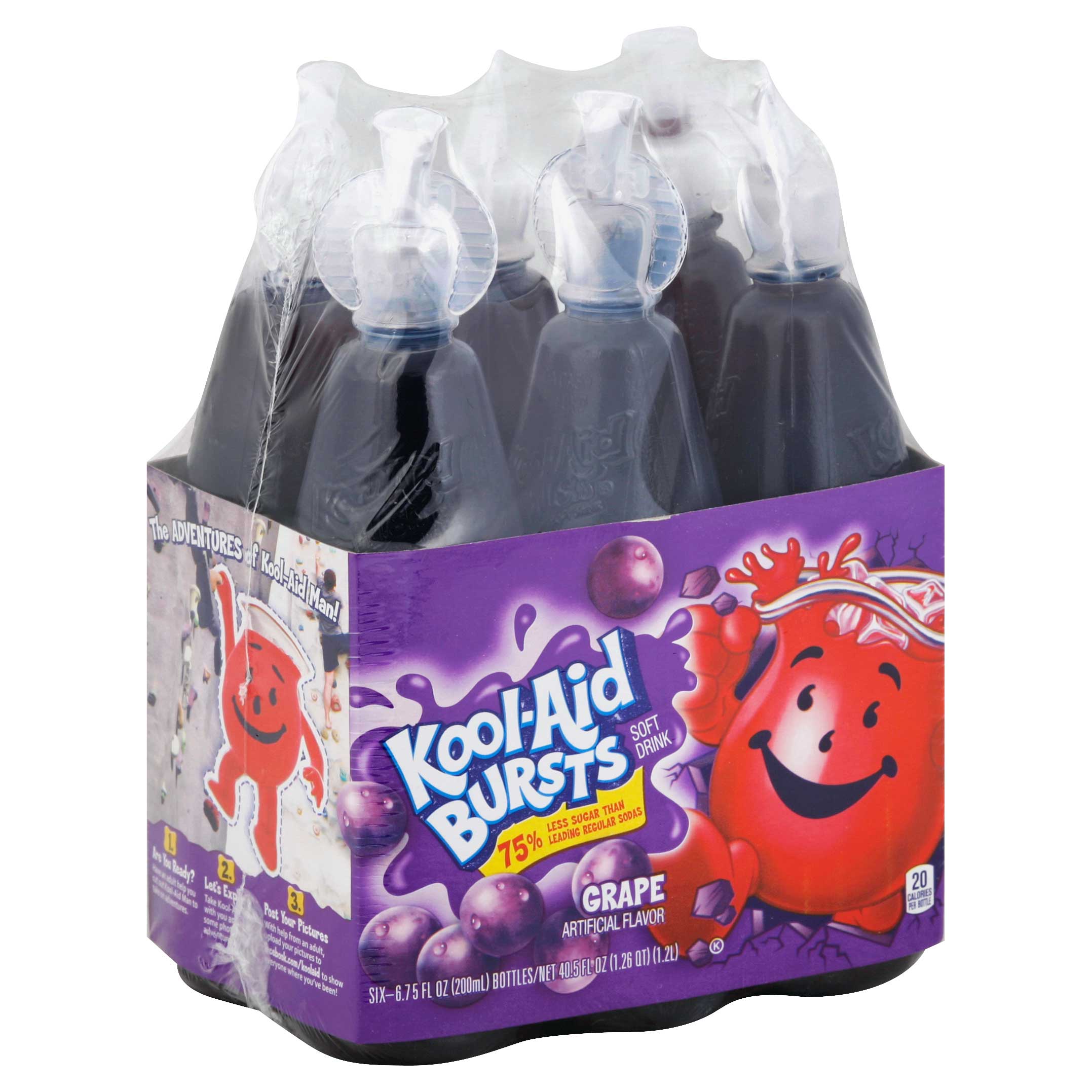 Kool Aid Bursts Grape Soft Drink Case Foodservicedirect