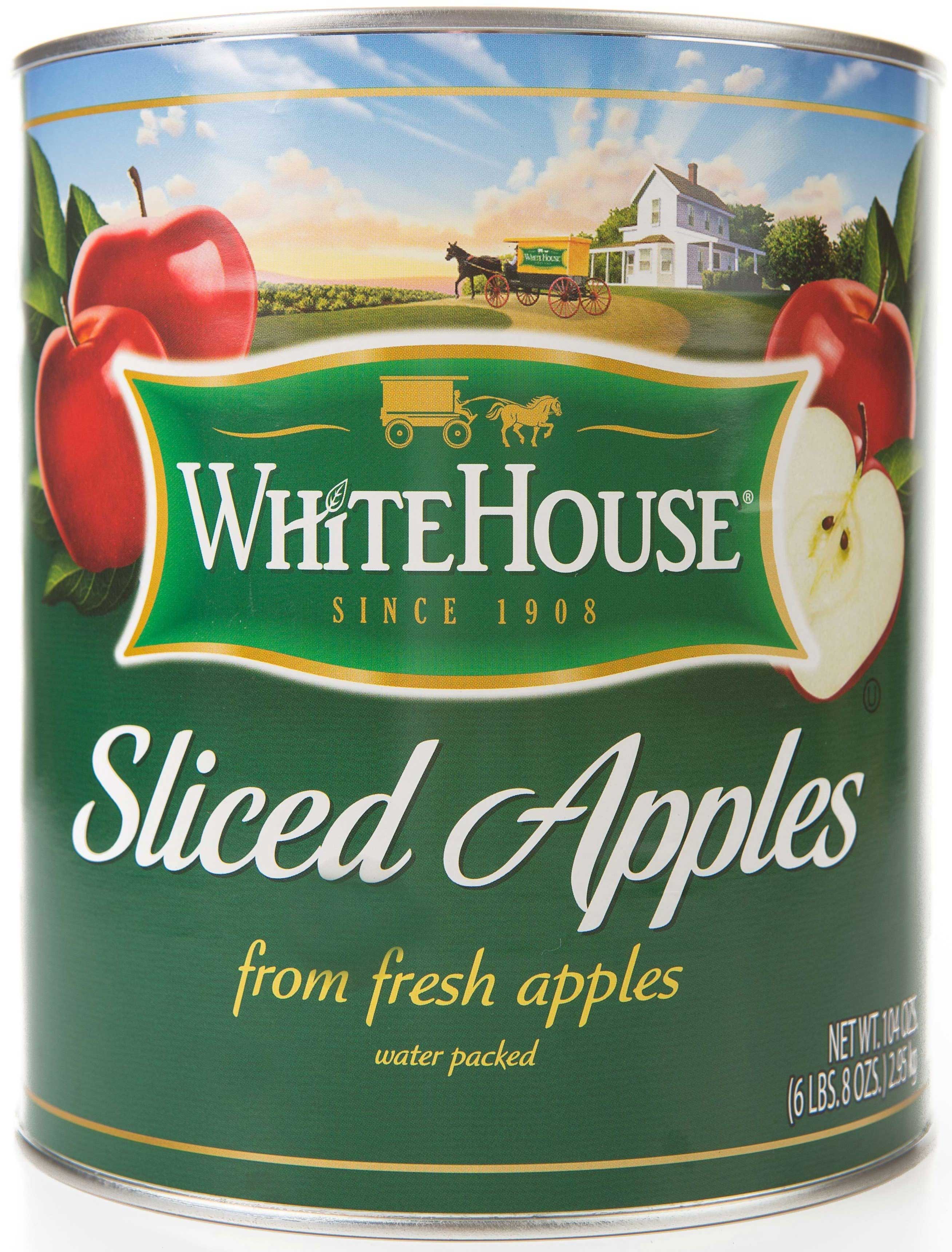 Commodity Canned Sliced Apple Case | FoodServiceDirect
