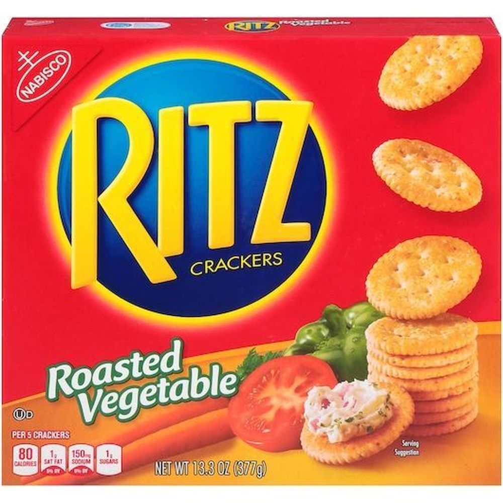 Ritz Roasted Vegetables Cracker, 13.3 Ounce -- 12 per case