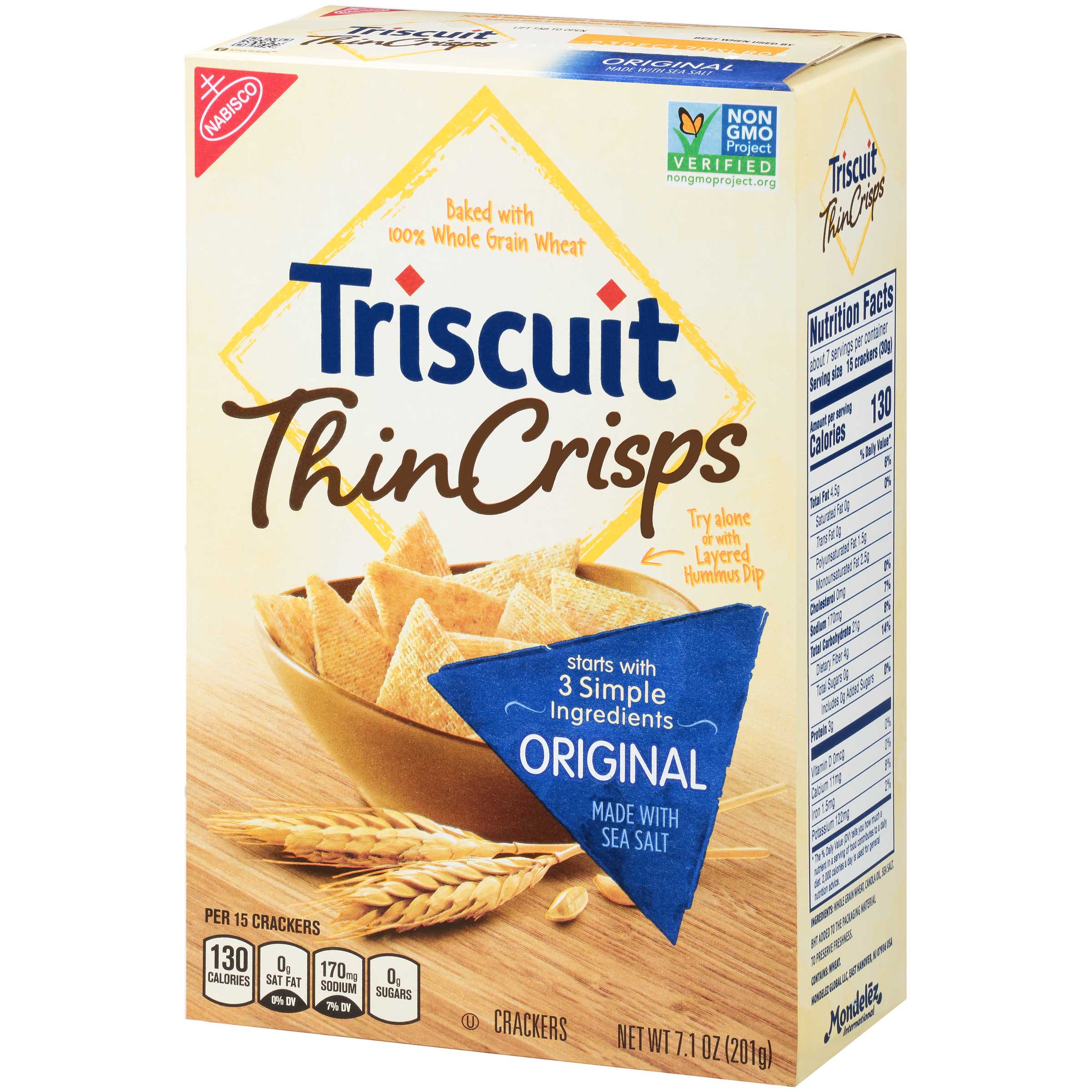 Triscuit Thin Crisps Original Cracker Case | FoodServiceDirect