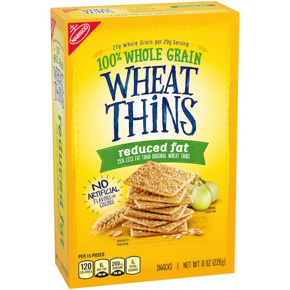 Wheat Thins Reduced Fat Cracker Case | FoodServiceDirect