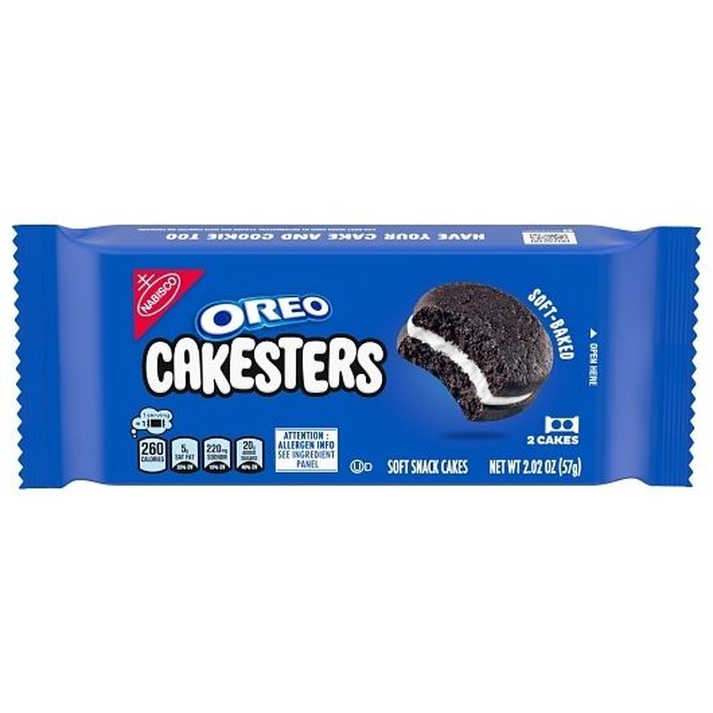 Oreo Original Cakester Soft Snack Cake, 2.02 Ounce -- 60 per case
