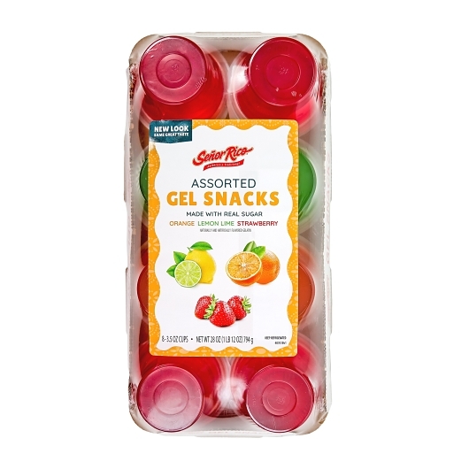 Senor Rico Assorted Gelatin, 28 Ounce -- 6 per case