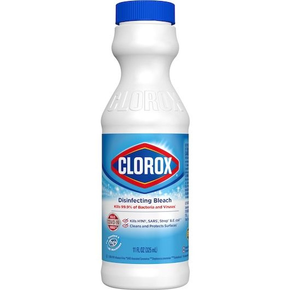 Clorox Regular Concentrated Formula Disinfecting Bleach, 11 Fluid Ounce ...