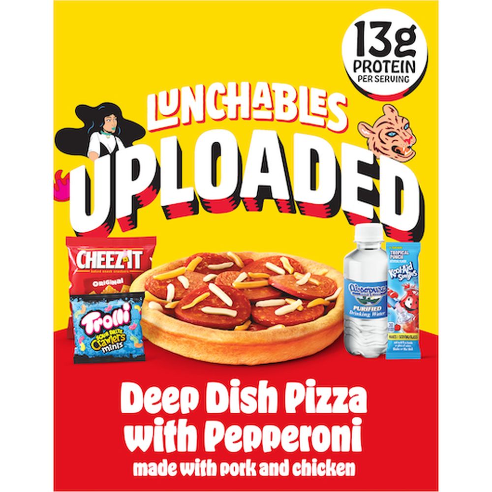 Lunchables Pepperoni Pizza Meal Kit Case | FoodServiceDirect