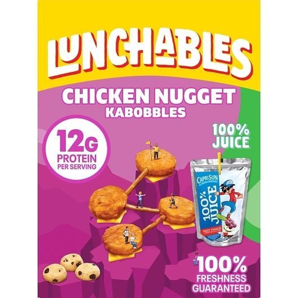 Lunchables Chicken Nugget Kabobble, 9 Ounce -- 8 per case