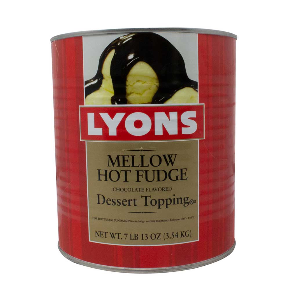 Lyons Mellow Hot Chocolate Flavored Fudge Topping, Number 10 Can -- 6 ...