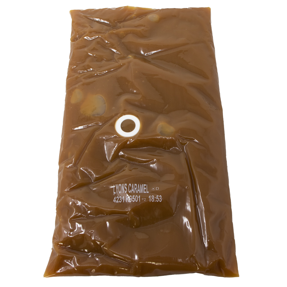 Lyons Caramel Topping, 48 Ounce -- 6 per case