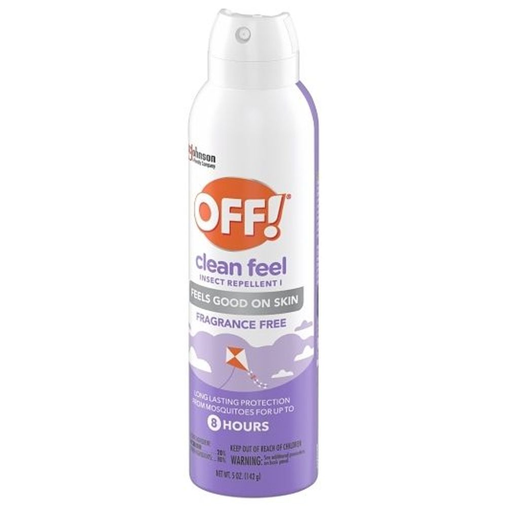 Off Clean Feel Insect Repellent, 5 Fluid Ounce Aerosol -- 12 per case