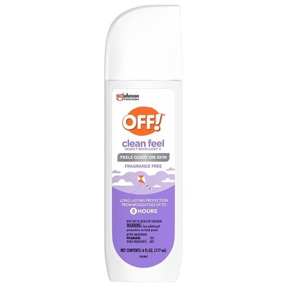 Off Clean Feel Insect Repellent, 6 Ounce -- 8 per case