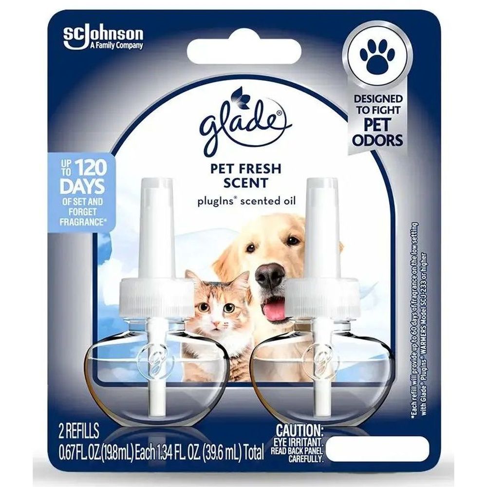 Glade Pet Fresh PlugIns Scented Oil, 1.34 Fluid Ounce -- 6 per case