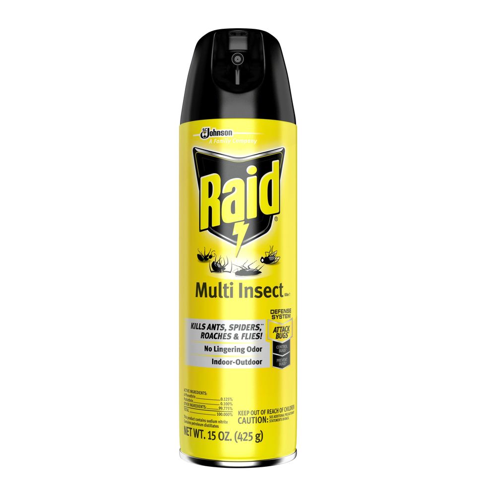 Raid Multi Insect Killer, 15 Ounce Aerosol -- 12 per case.
