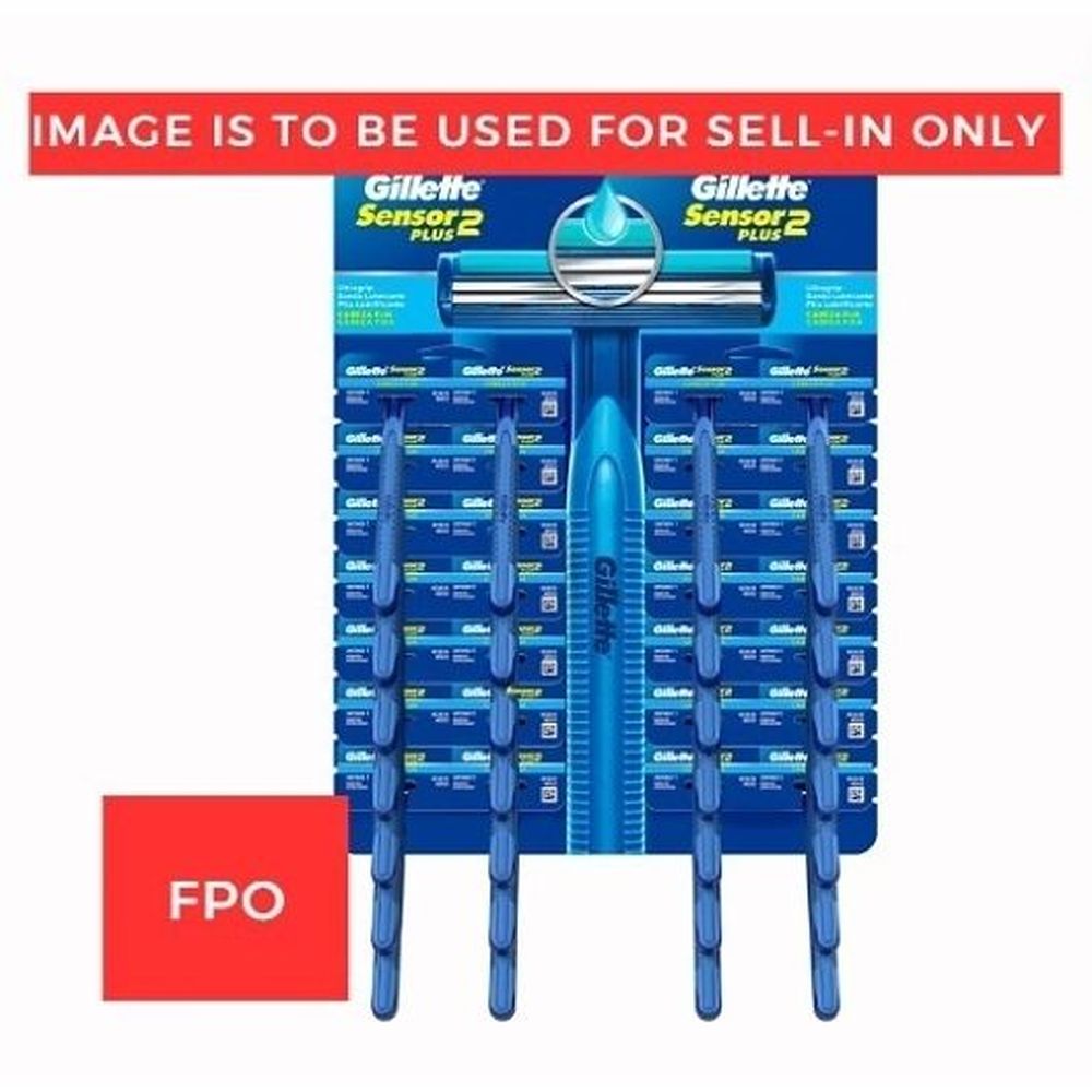 Gillette Sensor2 Plus Fixed Head Mens Disposable Razor, 28 count -- 24 ...