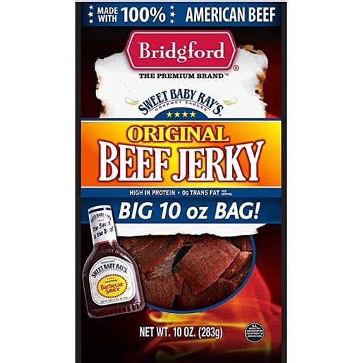 Bridgford Sweet Baby Rays Original Beef Jerky Case | FoodServiceDirect