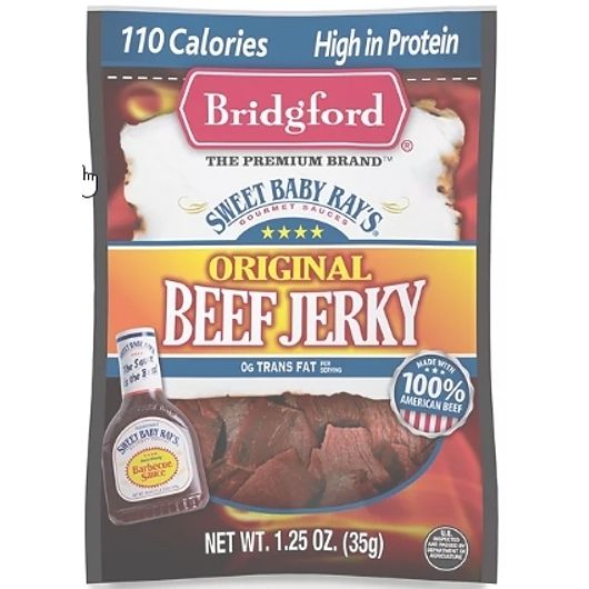 Bridgford Sweet Baby Rays Original Beef Jerky Case | FoodServiceDirect