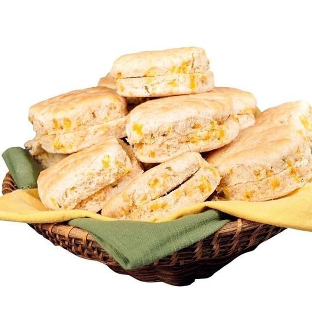 Bridgford White Whole Wheat Cheesy Jalapeno Biscuits, 100 count ...