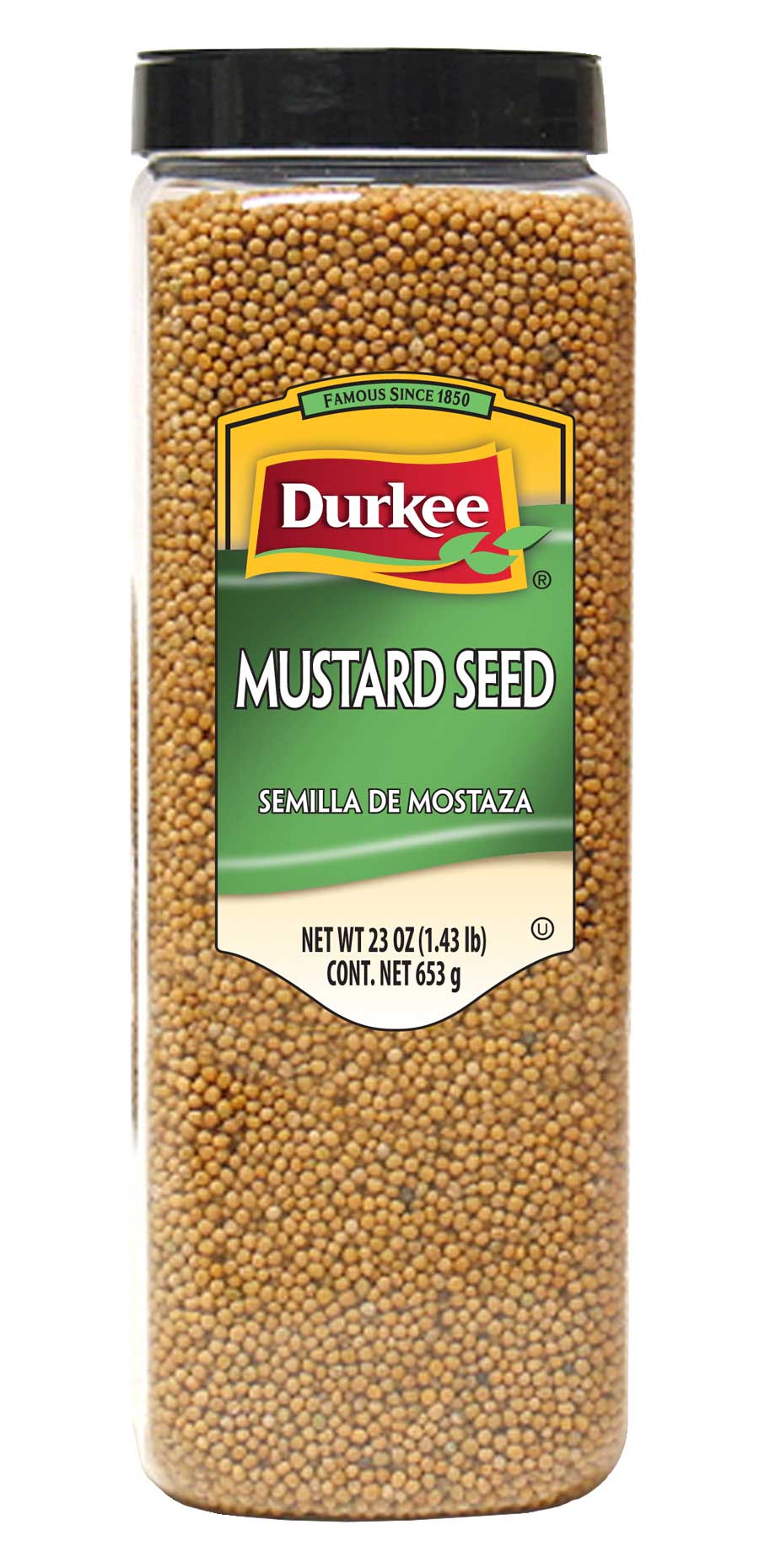 Durkee Mustard Whole Seed, 23 Ounce -- 6 Per Case