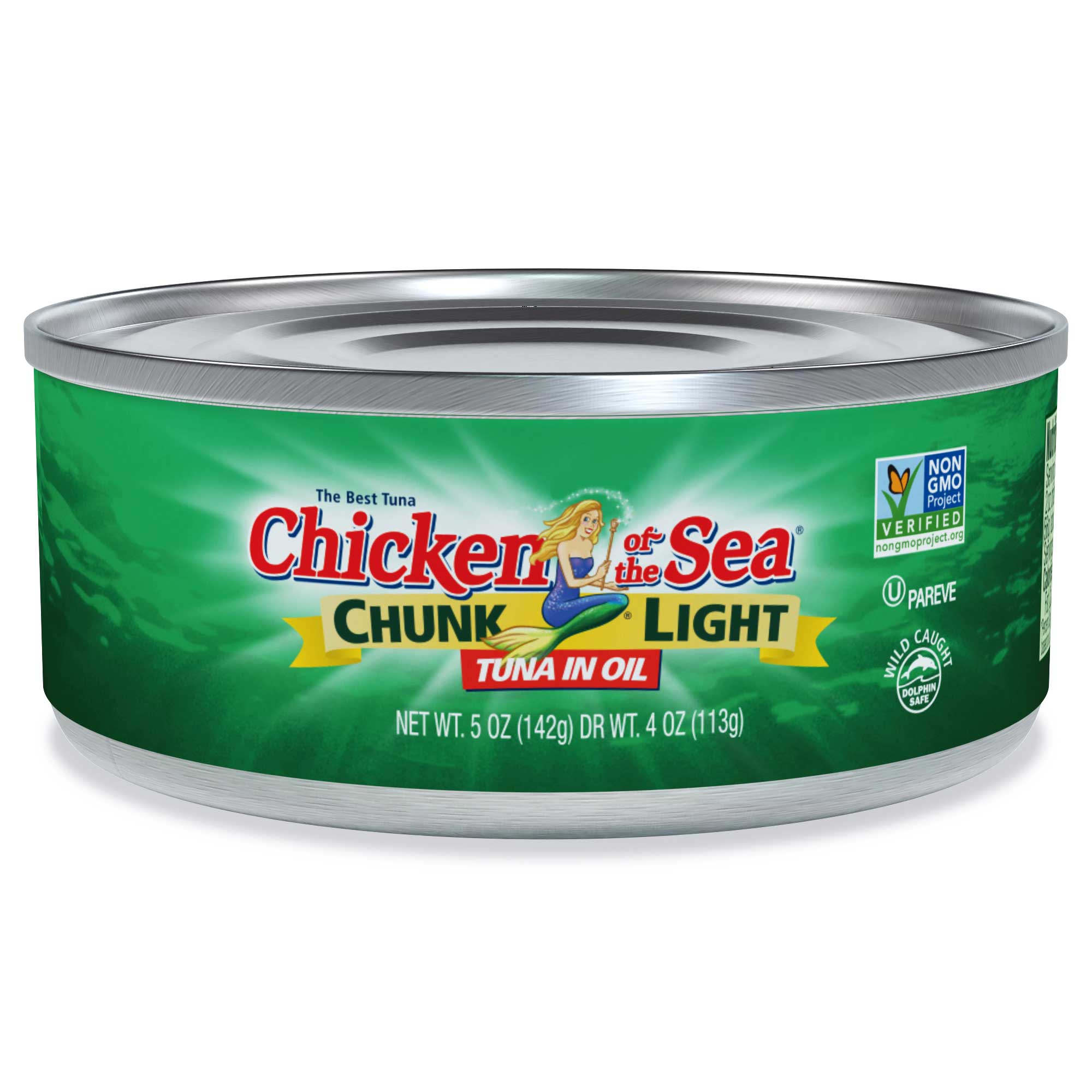 Chicken Of The Sea Chunk Light Tuna in Oil, 5 Ounce -- 24 per case ...