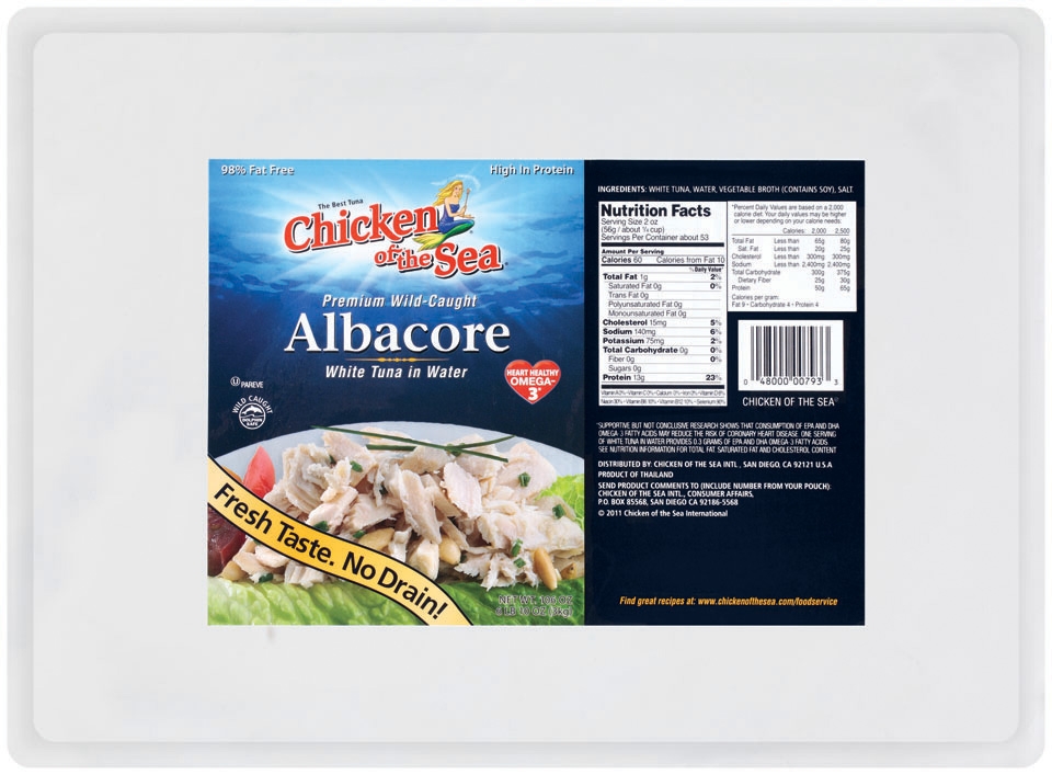 Chicken Of The Sea White Albacore Tuna Case | FoodServiceDirect