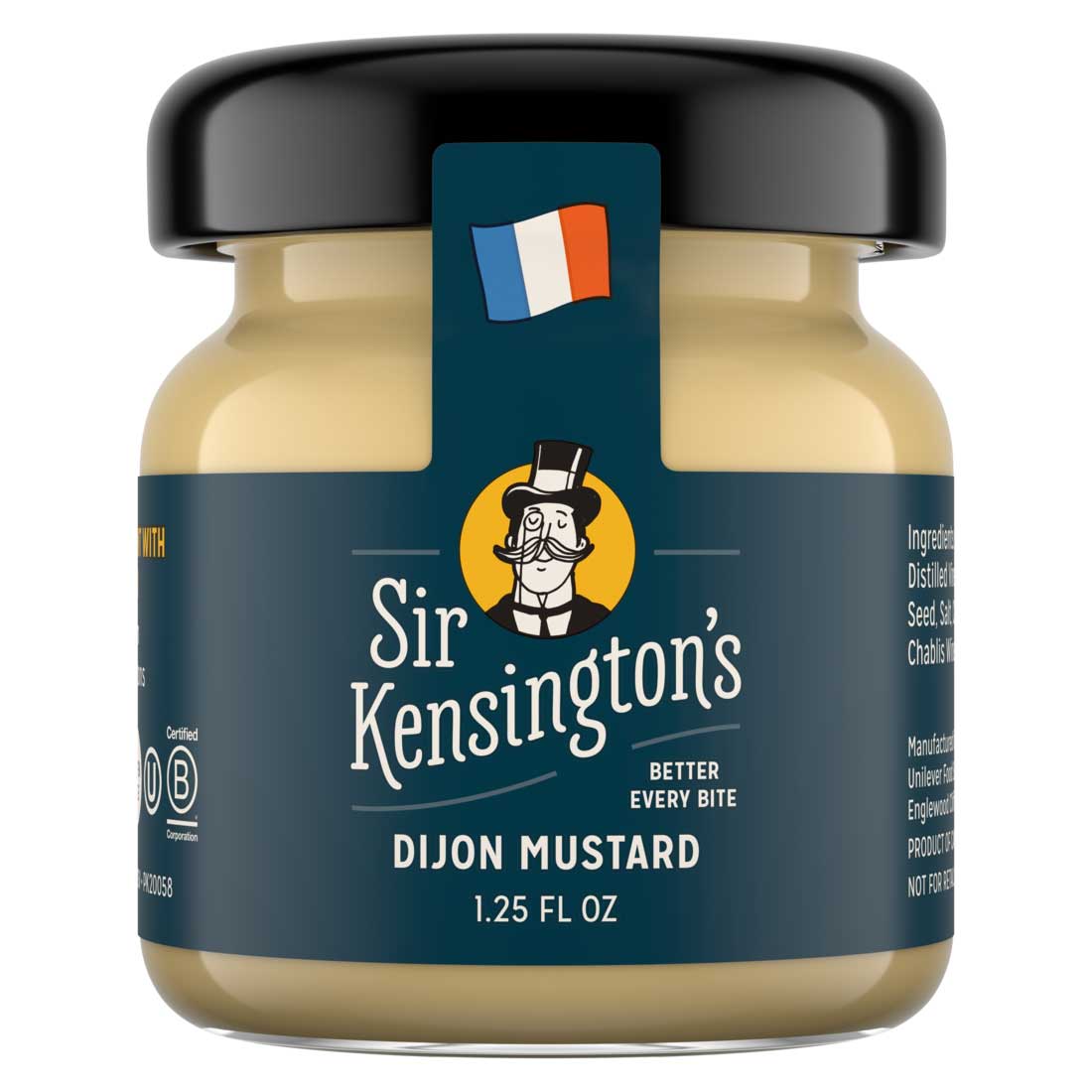 Sir Kensington's Dijon Mustard Room Service Jar | FoodServiceDirect