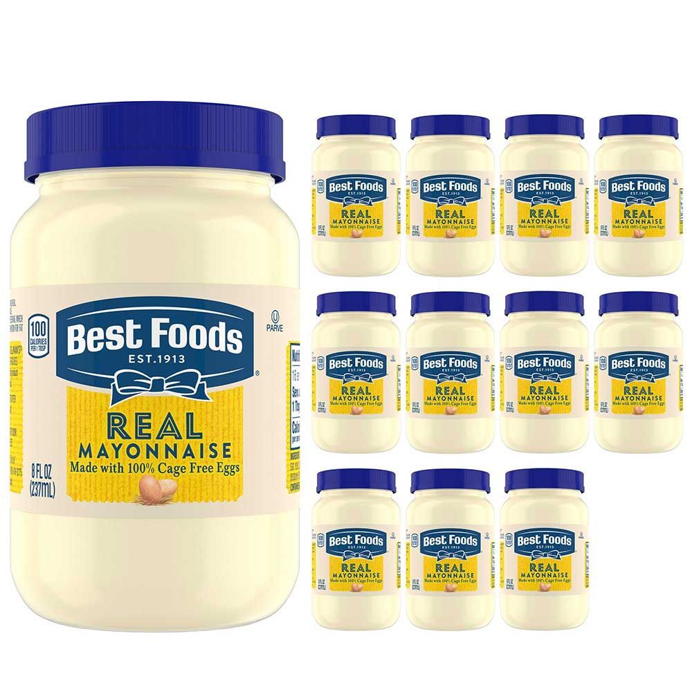 Best Foods Mayonnaise Spread, 8 Ounce -- 12 per case
