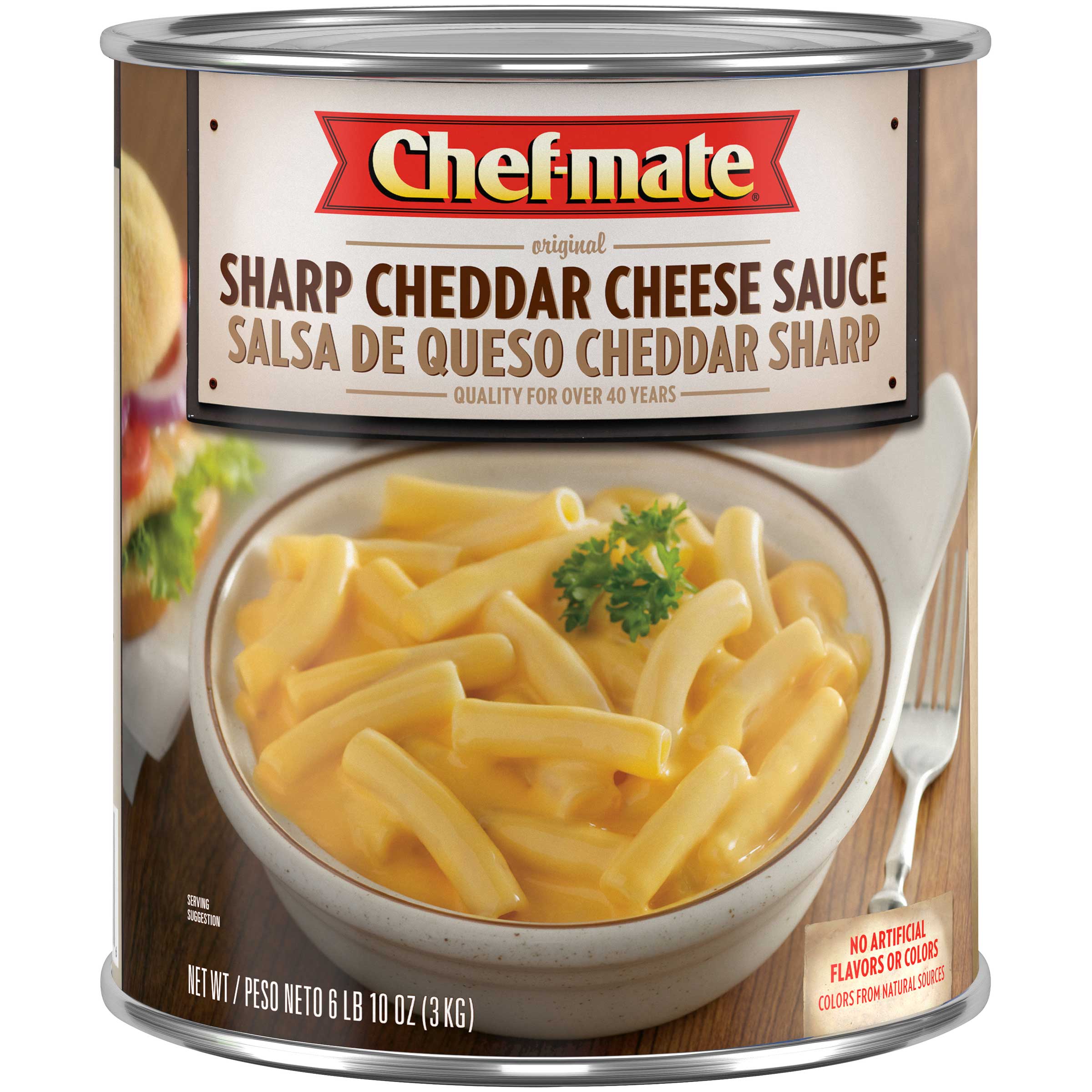 Chef-mate Cheddar Cheese Sauce Case | FoodServiceDirect