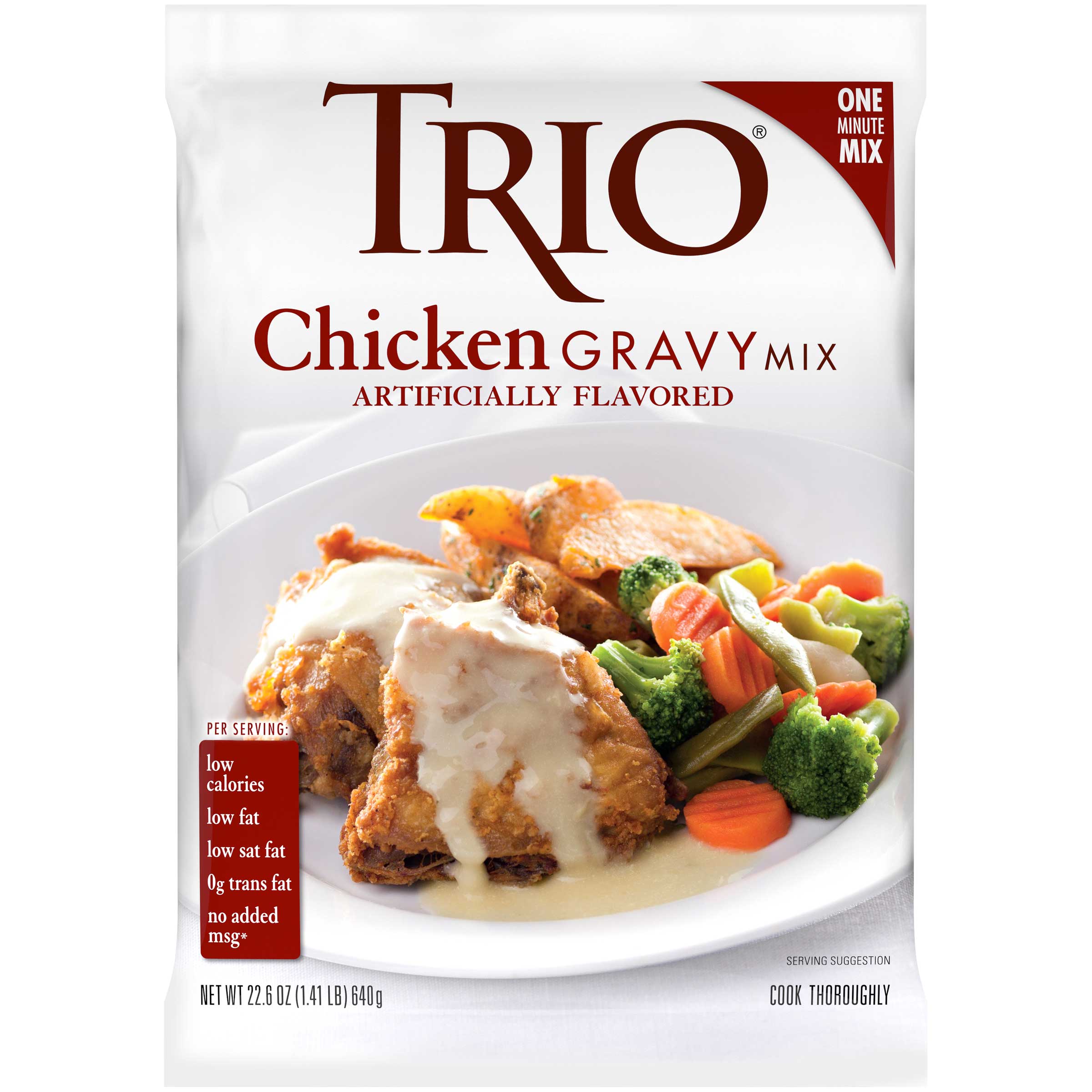 Trio Chicken Gravy Mix Case | FoodServiceDirect