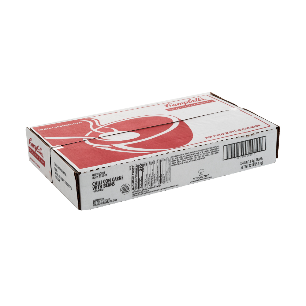 Campbells Frozen Condensed Chili Con Carne Case | FoodServiceDirect
