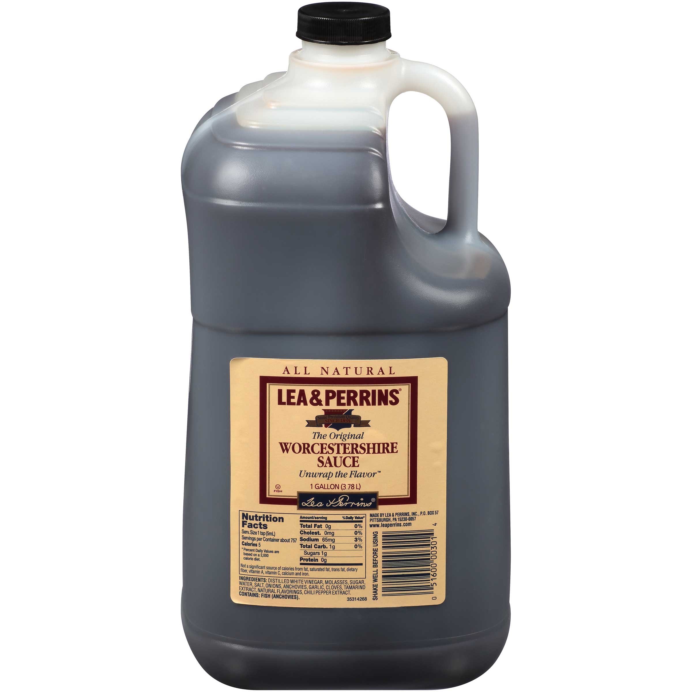 Lea and Perrins Worcestershire Sauce, 1 Gallon