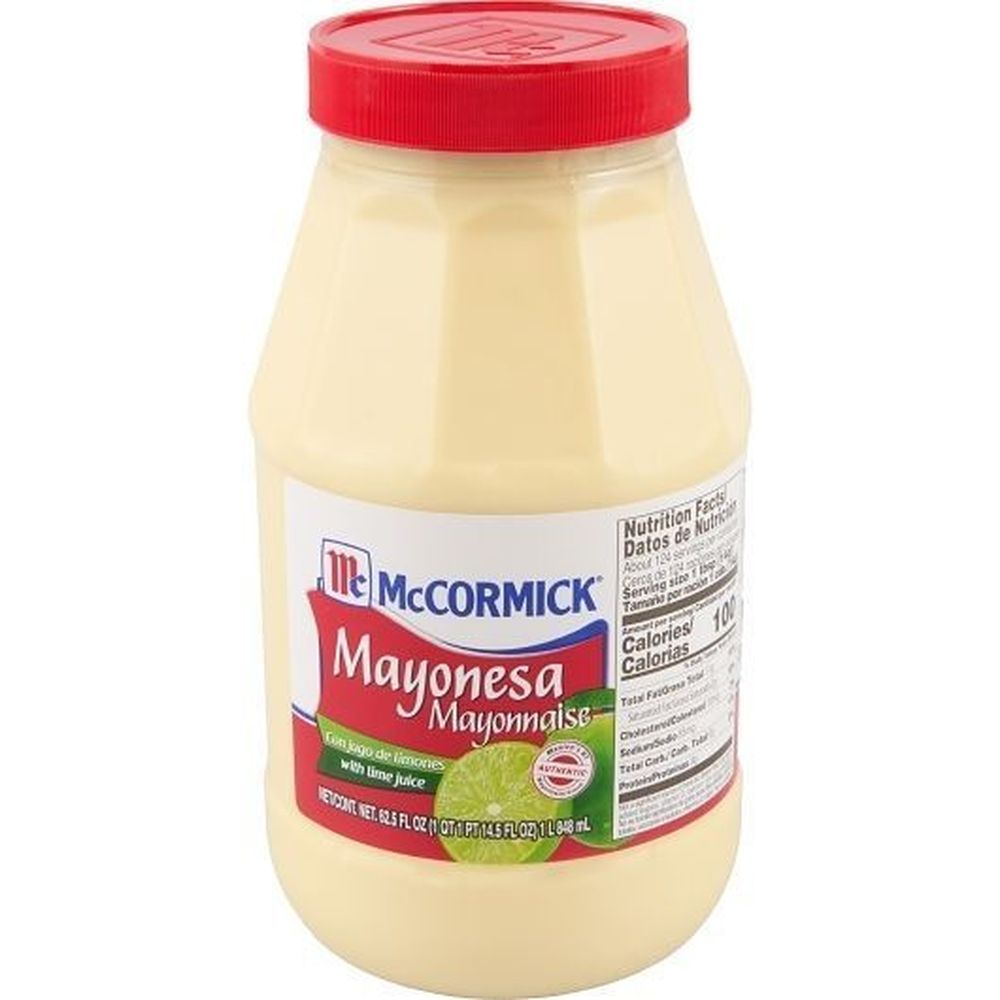 Mccormick Mayonnaise with Lime Juice, 62.5 Ounce -- 6 per case ...