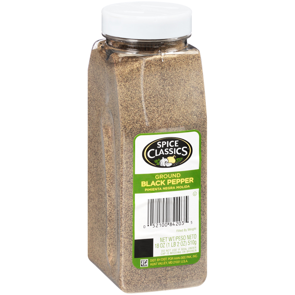Spice Classics Ground Black Pepper Case | FoodServiceDirect
