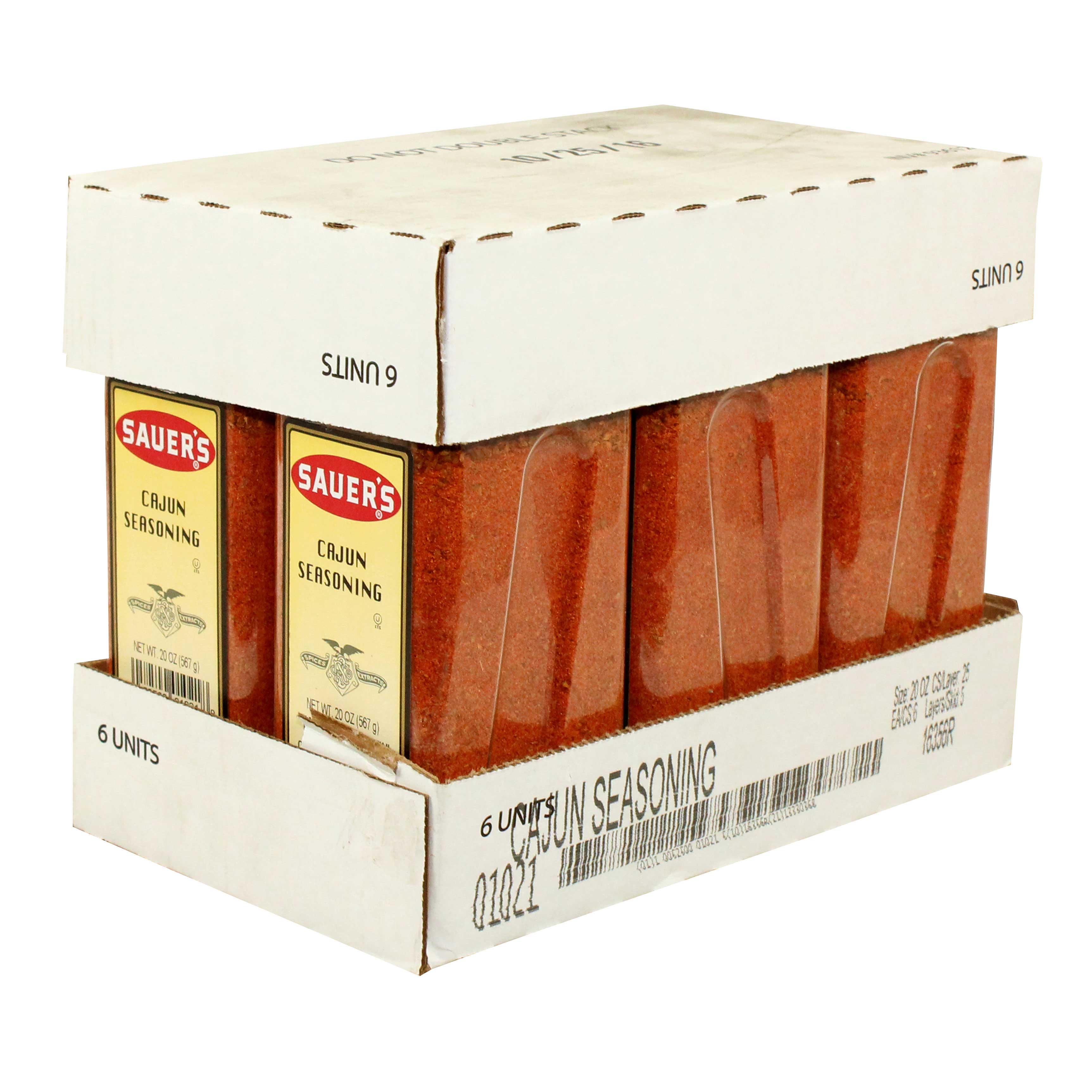 C.F. Sauer Foods Cajun Seasoning Case | FoodServiceDirect