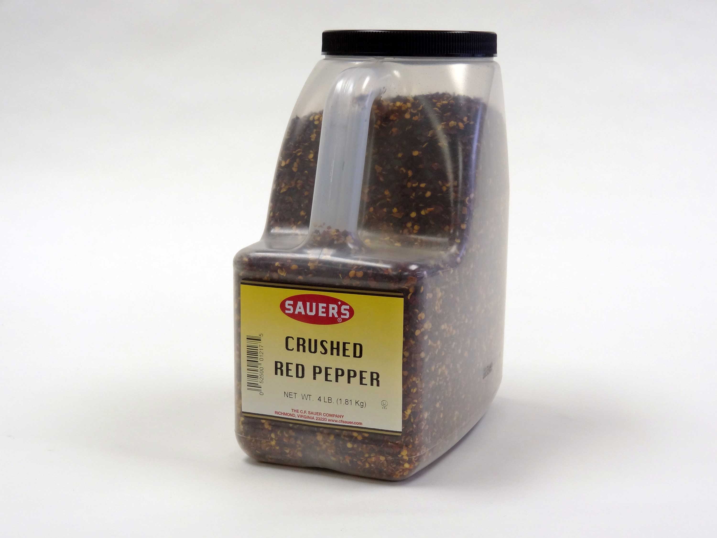 C.F. Sauer Foods Red Crushed Pepper -- 3 per case.