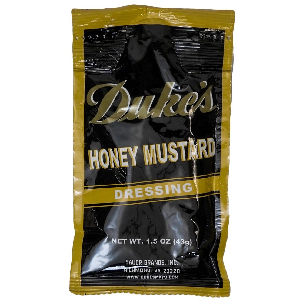 Dukes Honey Mustard Dressing, 1.5 Ounce -- 60 per case ...
