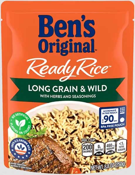Bens Rice Long Grain and Wild Rice Case | FoodServiceDirect